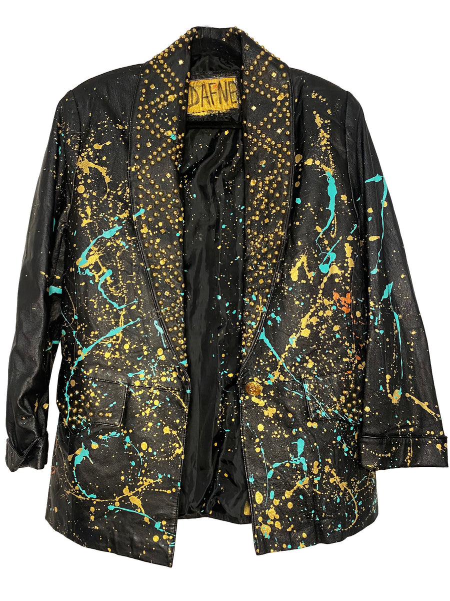 Freedom Leather Blazer Jacket – DAFNE